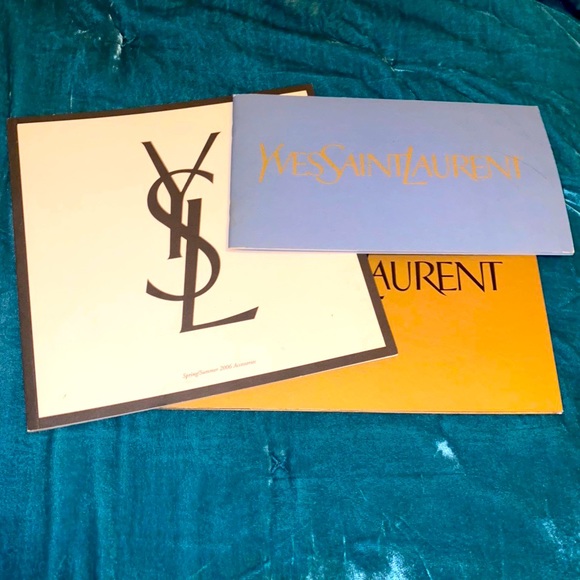 Yves Saint Laurent | Other | Ysl Fashion Books | Poshmark